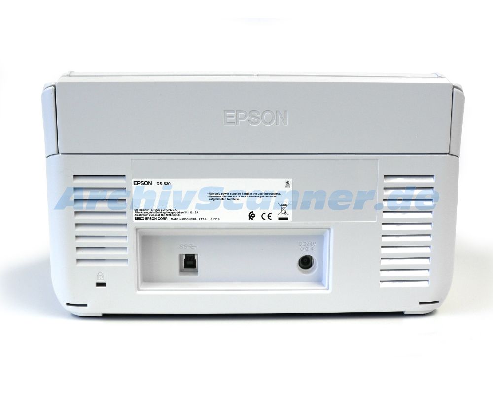 Epson WorkForce DS530N - Duplex Dokumentenscanner - Archivscanner.de