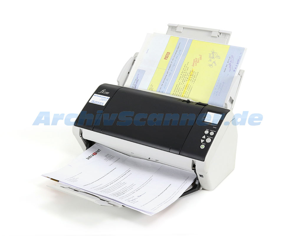 Fujitsu fi-7480 A3 Dokumentenscanner - Archivscanner.de