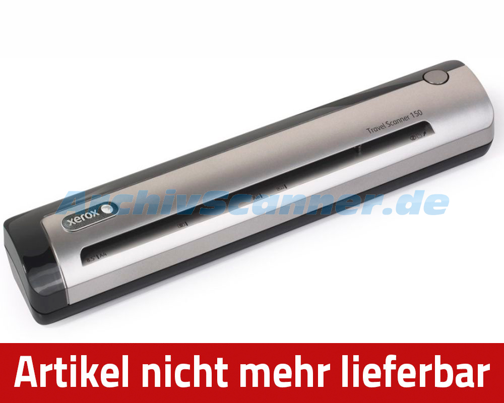 Xerox Travel Scanner 150 - Archivscanner.de